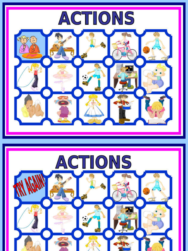 Actions Game | PDF