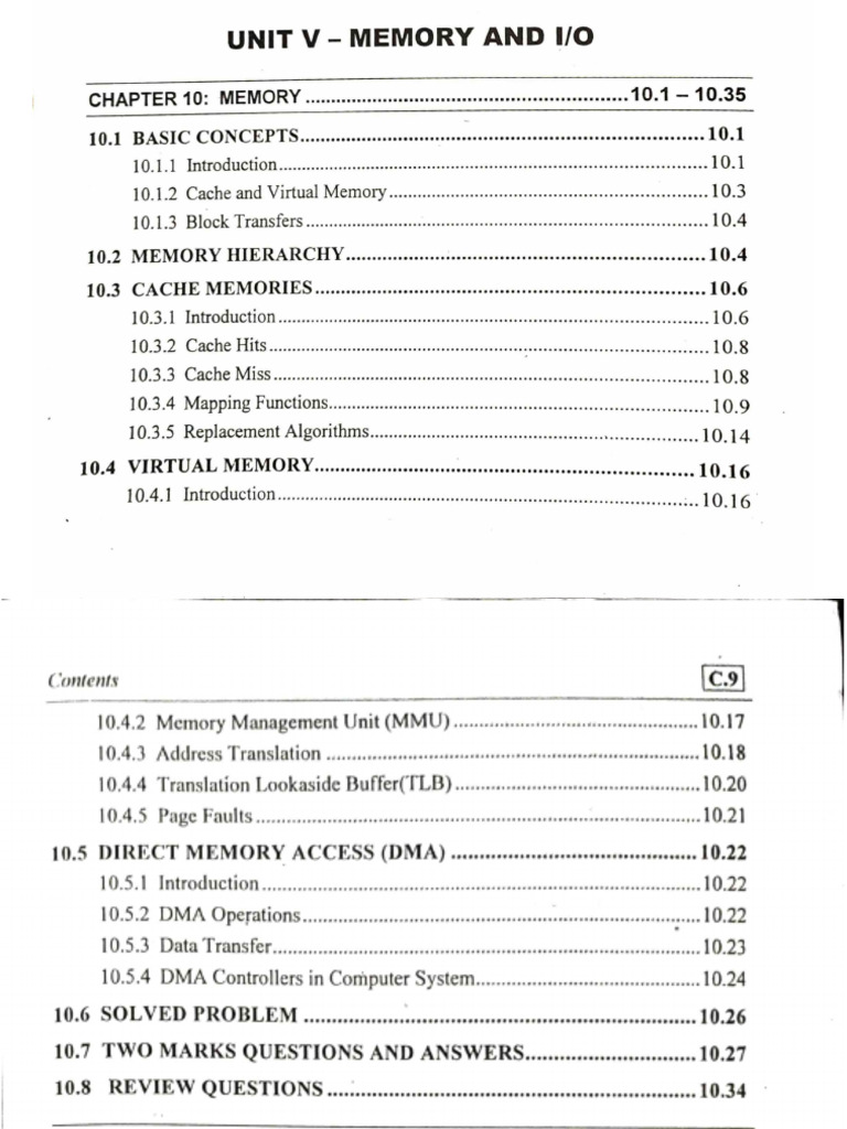 DPCO Unit 5 (Notes) | PDF