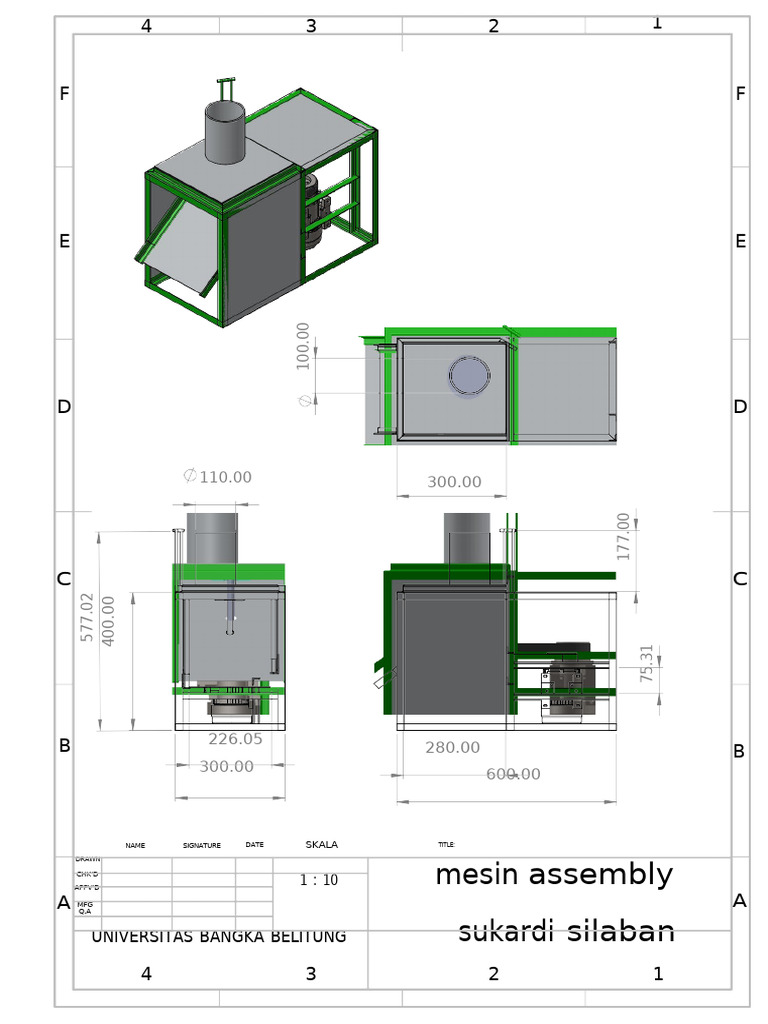 Mesin Assembly Document Overview | PDF