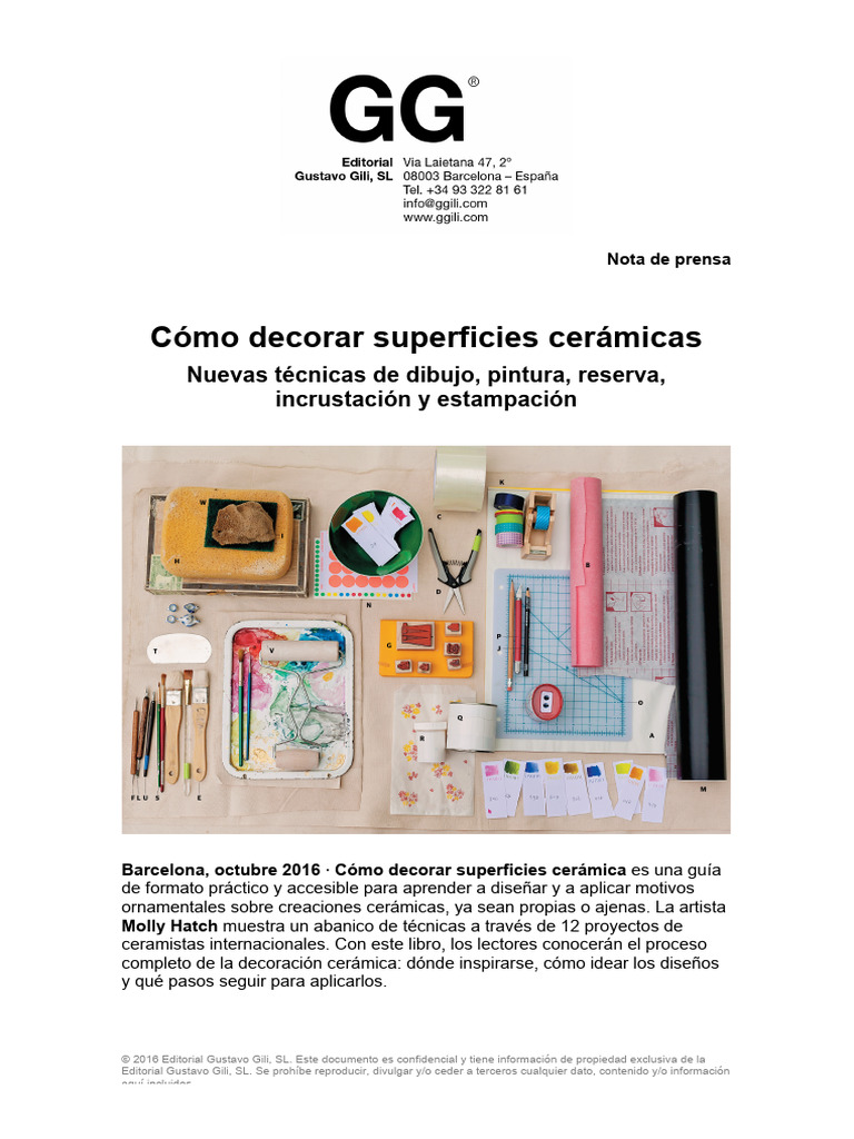 Decoración | PDF | Publicación | Cerámica