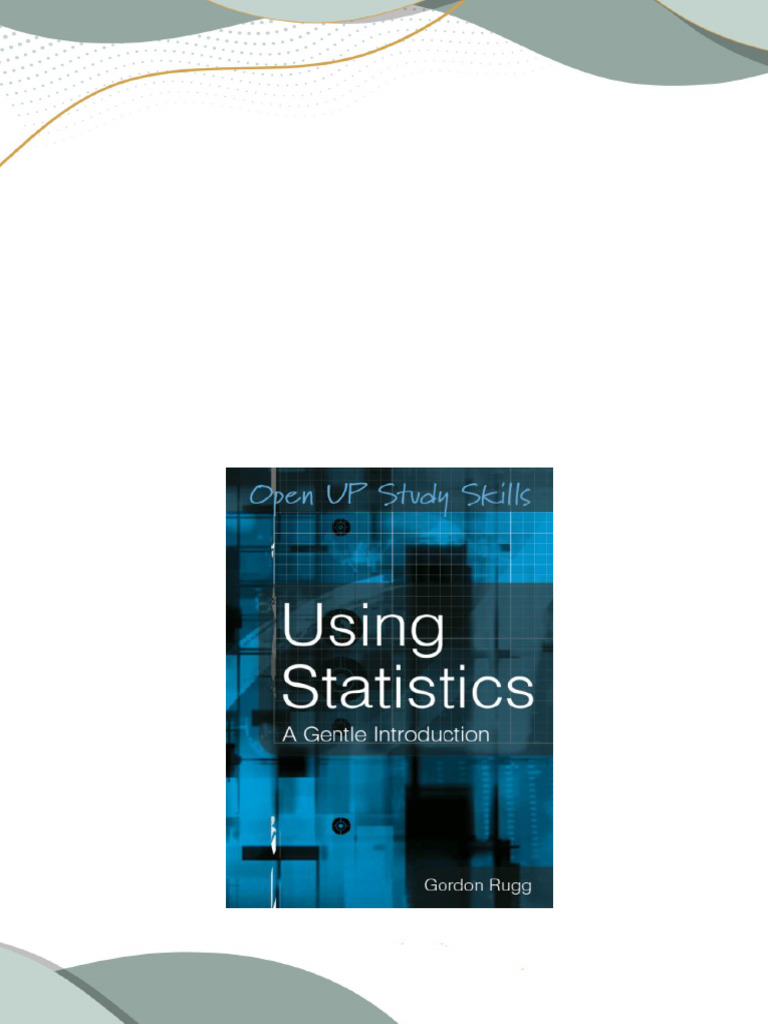 (Ebook) Using Statistics: A Gentle Introduction: A Gentle Guide by Gordon Rugg ISBN ...