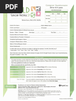 Sensory Profile 2 Scoring Excel | PDF | Perception | Taste