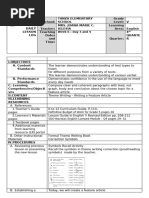 4as Lesson Plan Template | PDF | Learning | Teachers