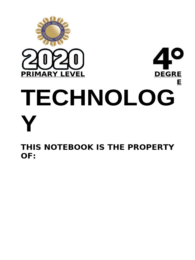 4th Grade Technology Curriculum Guide | PDF | Learning