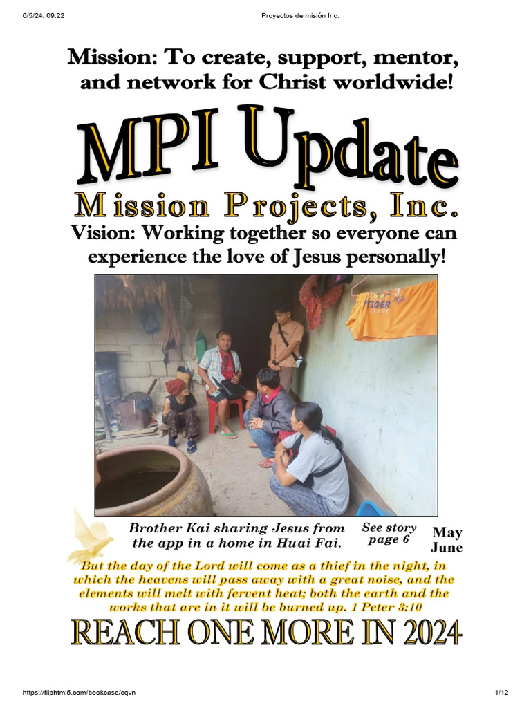 Proyectos de Mission Projects, Inc. | PDF