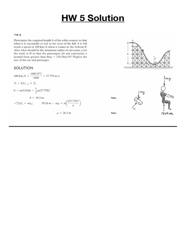 HW 5 Solution | PDF
