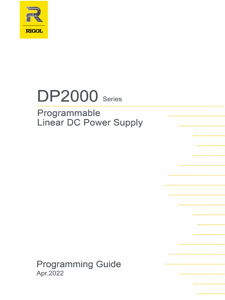 DP2000 ProgrammingGuide en | PDF | Computer Engineering | Computer Science