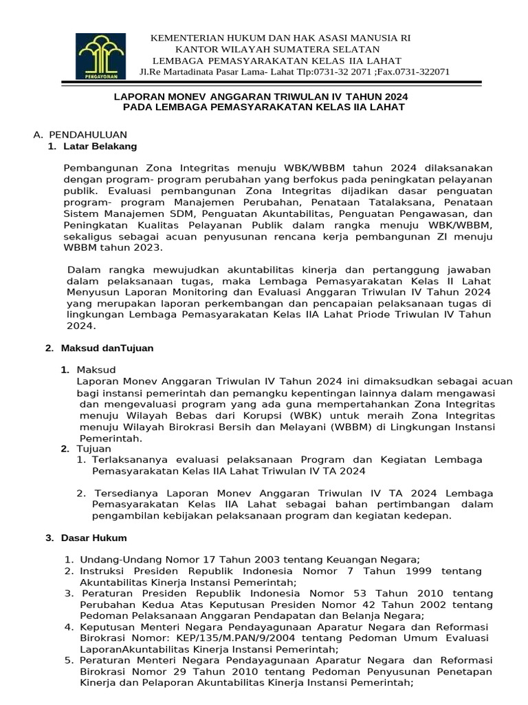 Laporan_Monev_Anggaran_TW_II_2024_general_general202421839 | PDF