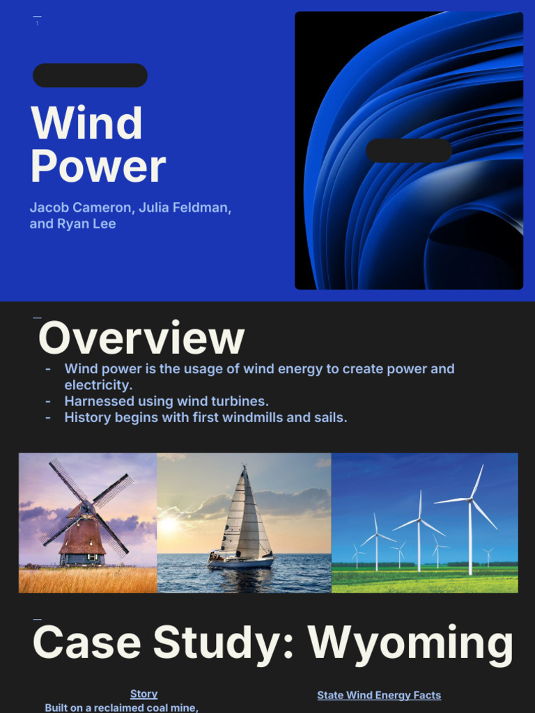 Wind Power | PDF | Wind Power | Wind Turbine
