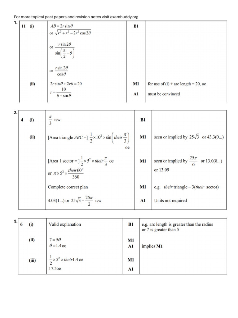 Circular Measure MS | PDF