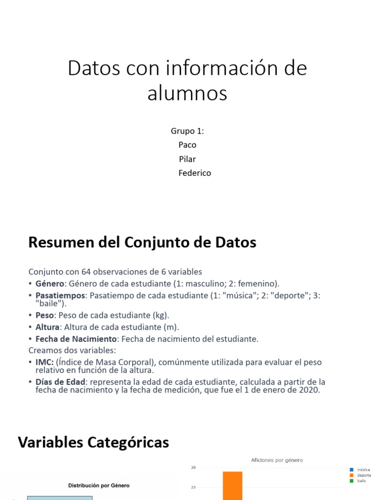 Ejemplo Presentacion Practica | PDF