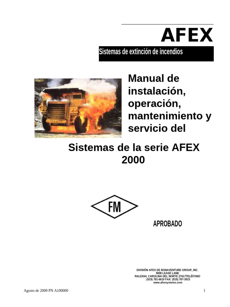 Manual AFEX - 2009 | PDF | Conector eléctrico