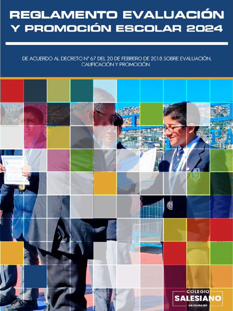 Reglamento de Evaluacion y Promocion Escolar 2024 - CSV | PDF | Evaluación | Enseñando