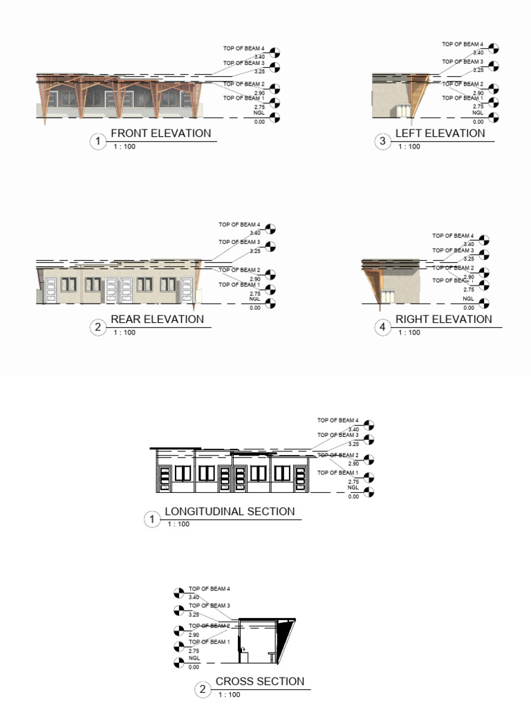 Commercial Space Elev Section | PDF