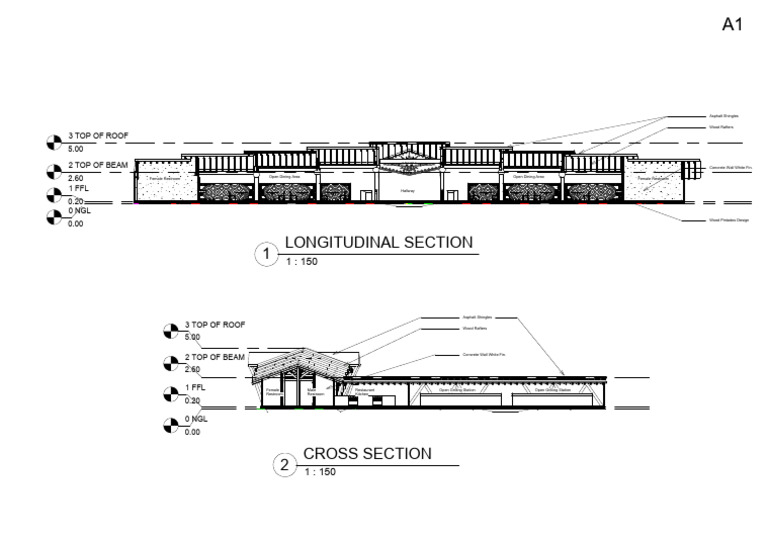 RESTO-FIN-section | PDF | Civil Engineering | Architectural Design