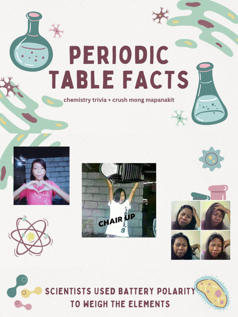 Periodic Table Facts (Filipino) | PDF | Periodic Table | Chemical Elements
