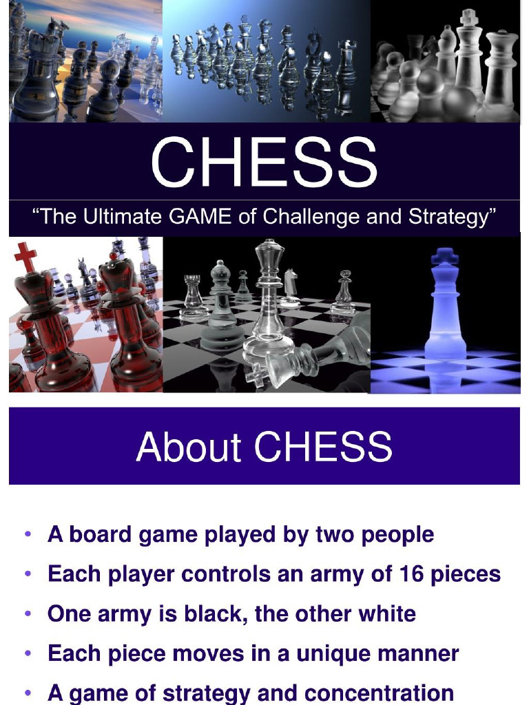 chess presentation anglais | PDF