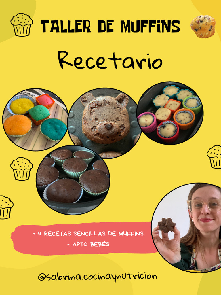 Recetario Muffins | PDF | Mollete | Cocina