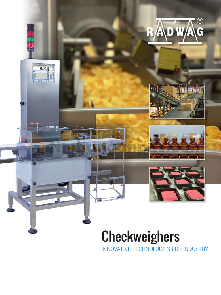 Radwag Checkweighers User Manual - Timbanganpas.com | PDF