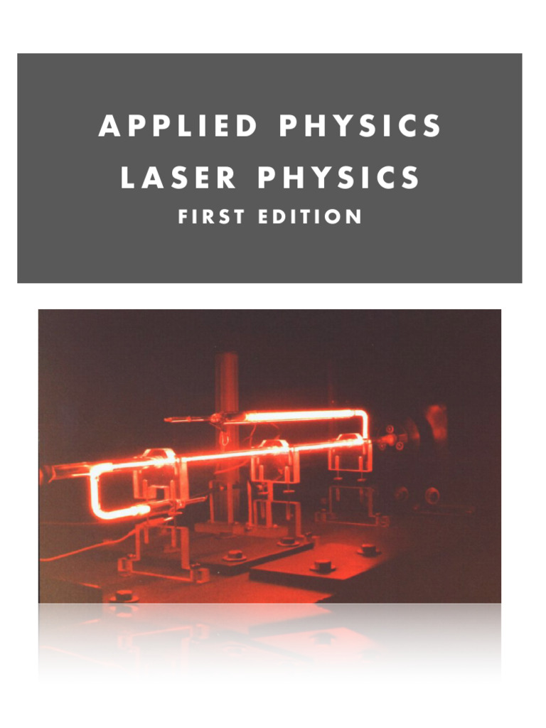 Laser Physics | PDF | Laser | Emission Spectrum