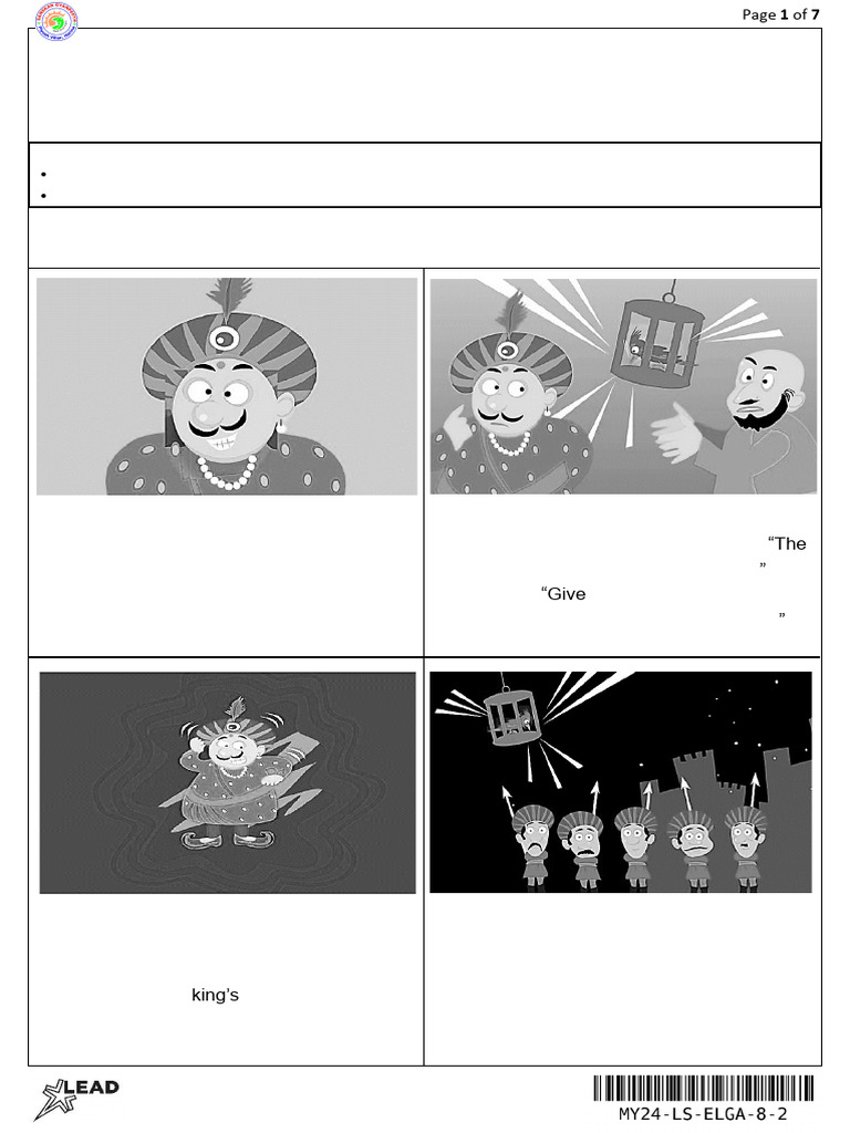 ELGA08 - English - ASM-2 - AnswerKey 5253 | PDF | Linguistics | Grammar