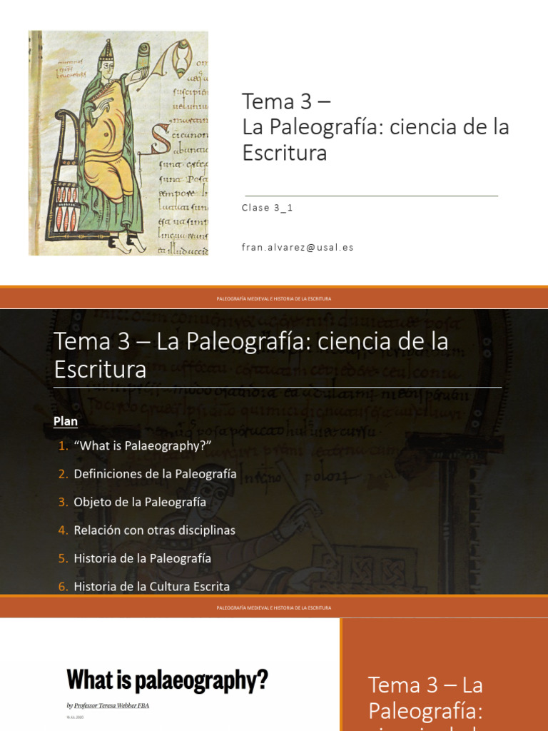 Introducción a la Paleografía Escrita | PDF | Paleografía ...