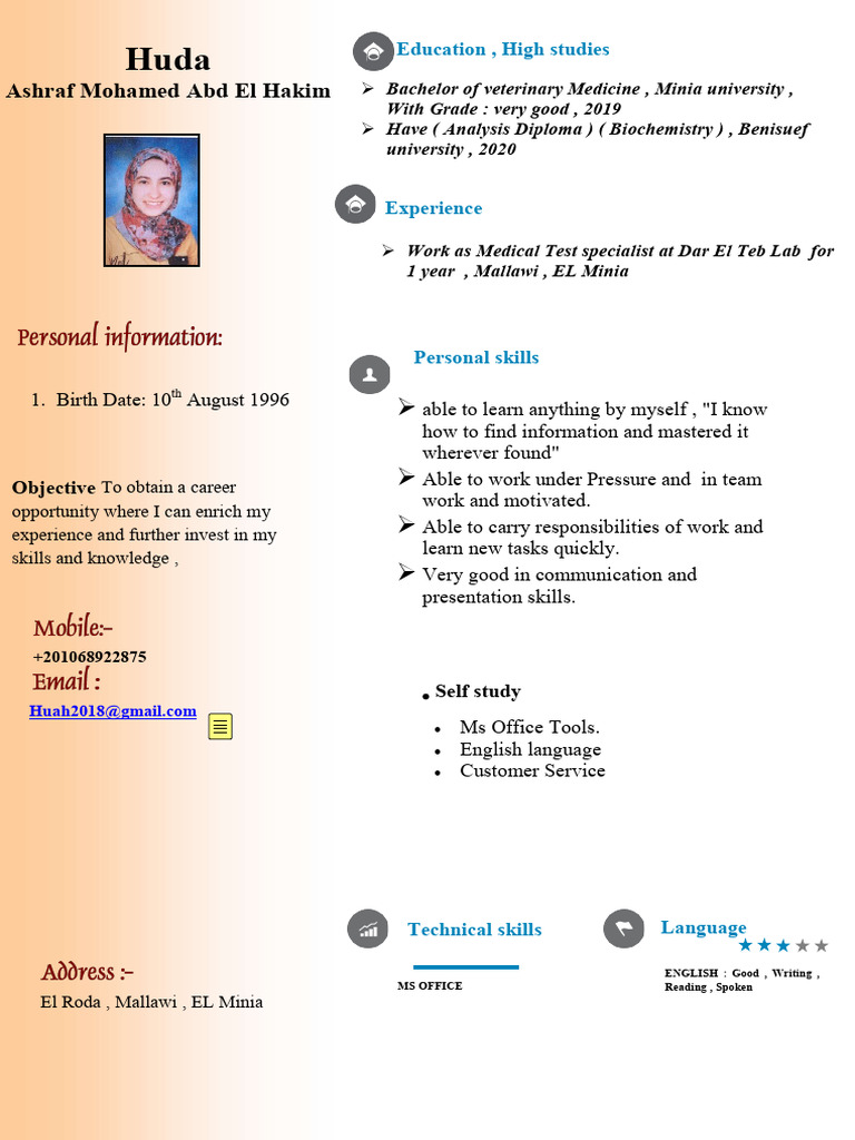 Huda Mustafa: Birthplace and Nationality | PDF