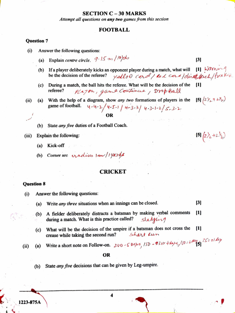 sec c 1 | PDF | Volleyball | Referee