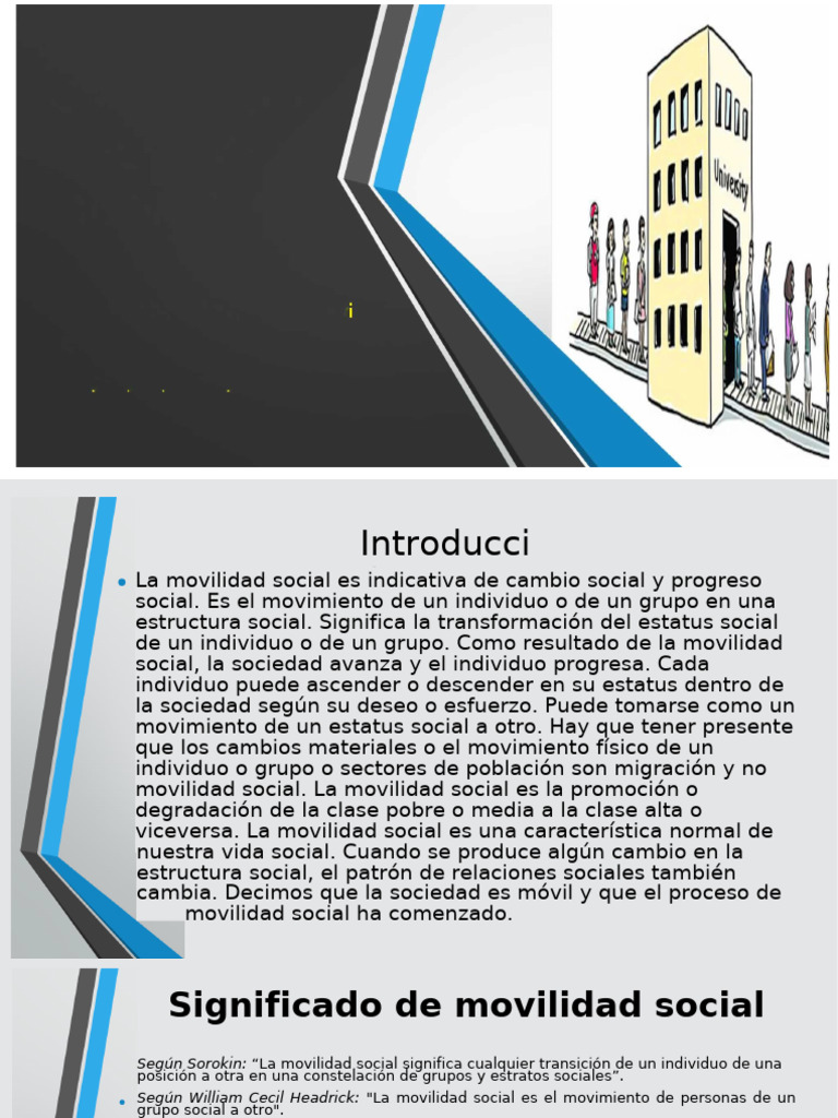 Educación y Movilidad Social | PDF | Mobilidad social | Estatus social