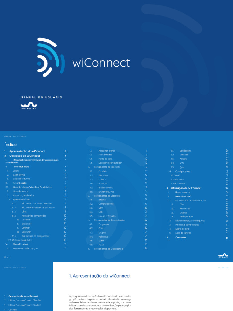 Manual - Wiconnect 2022 | PDF | Fazer login | Wiki