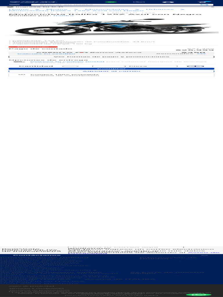 HTTPSWWW - Italika.mxmotocicleta Italika 125z Azul Con Negro 34005116p ...