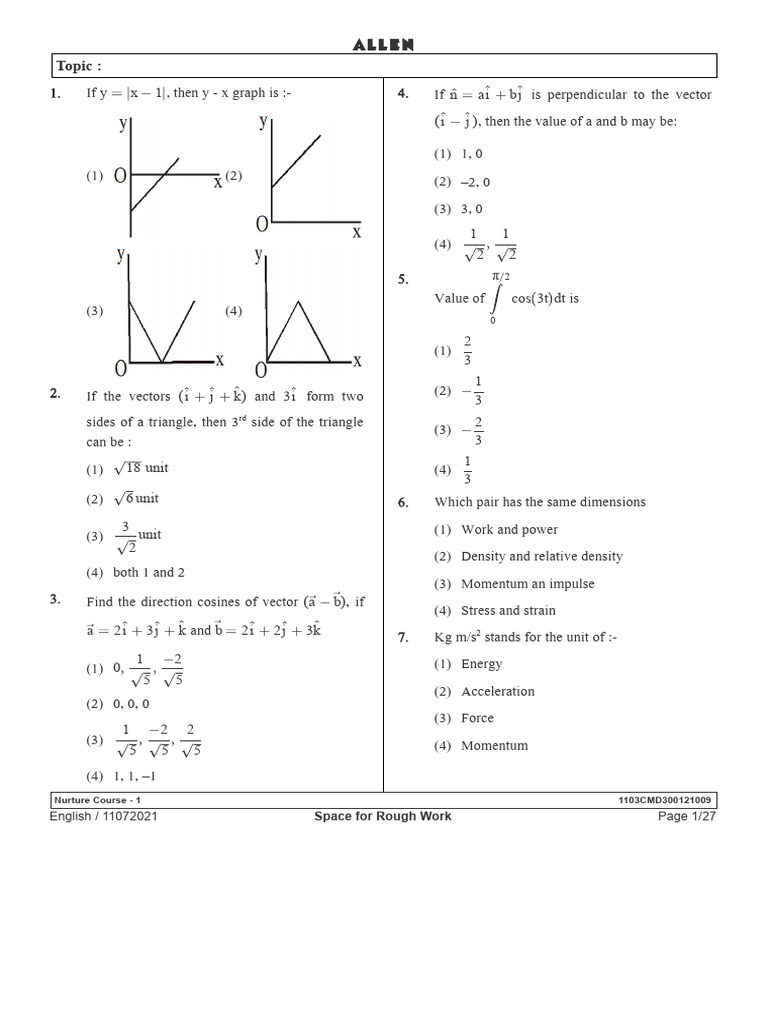 5 | PDF | Euclidean Vector | Angle