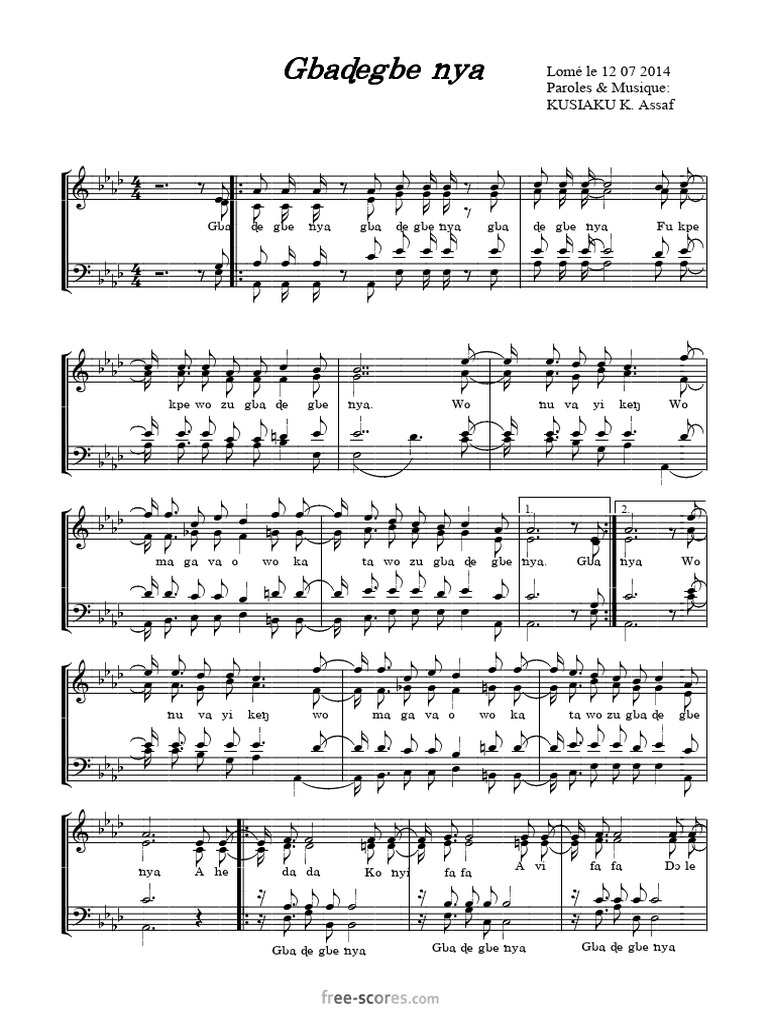Gbadegbe Nya | PDF