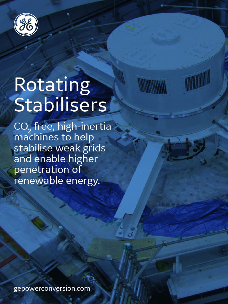 Rotating Stabiliser for Grid Stability | PDF | Electrical Grid ...