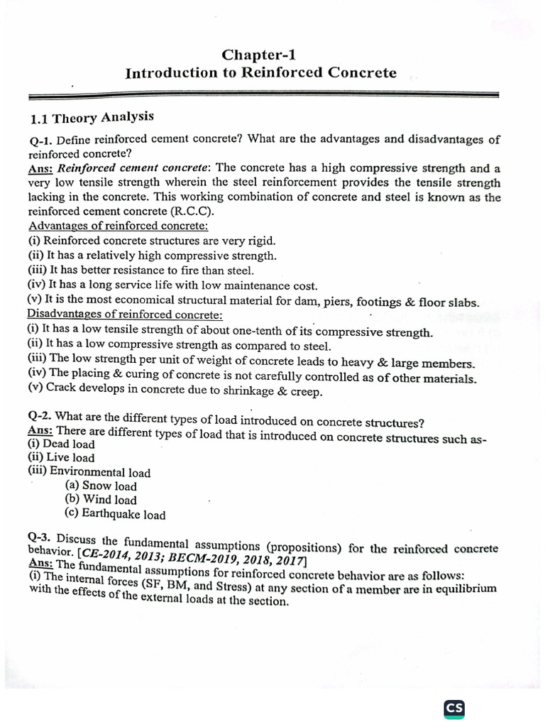 Theory RCC Note 2 | PDF