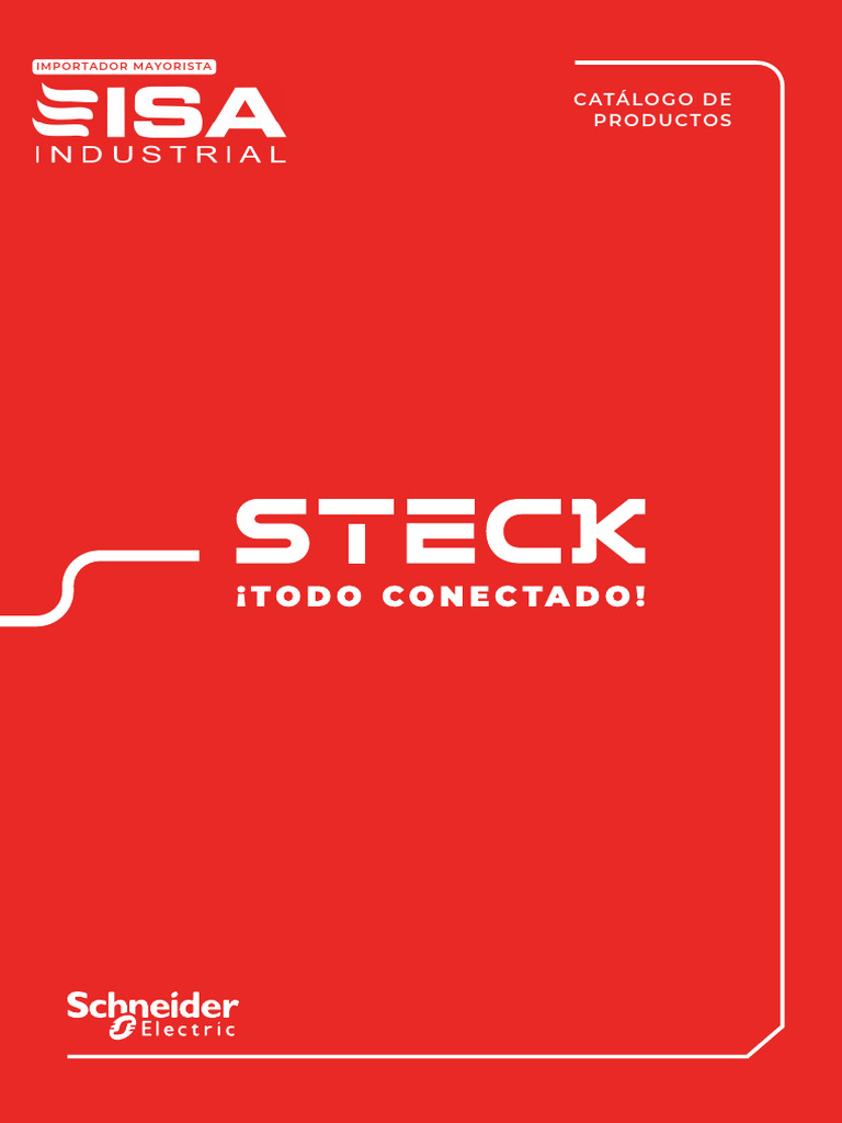 Catálogo Steck.2024 | PDF | Ingenieria Eléctrica | Cableado eléctrico