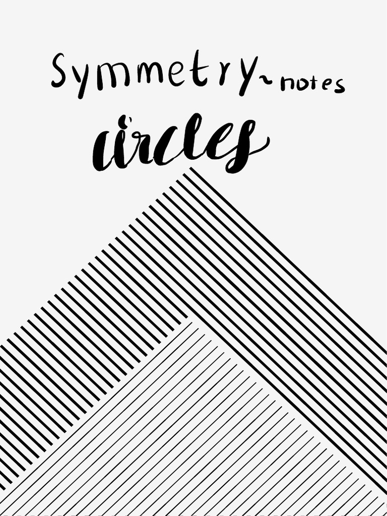 Circles - Symmetric | PDF | Circle | Trigonometry