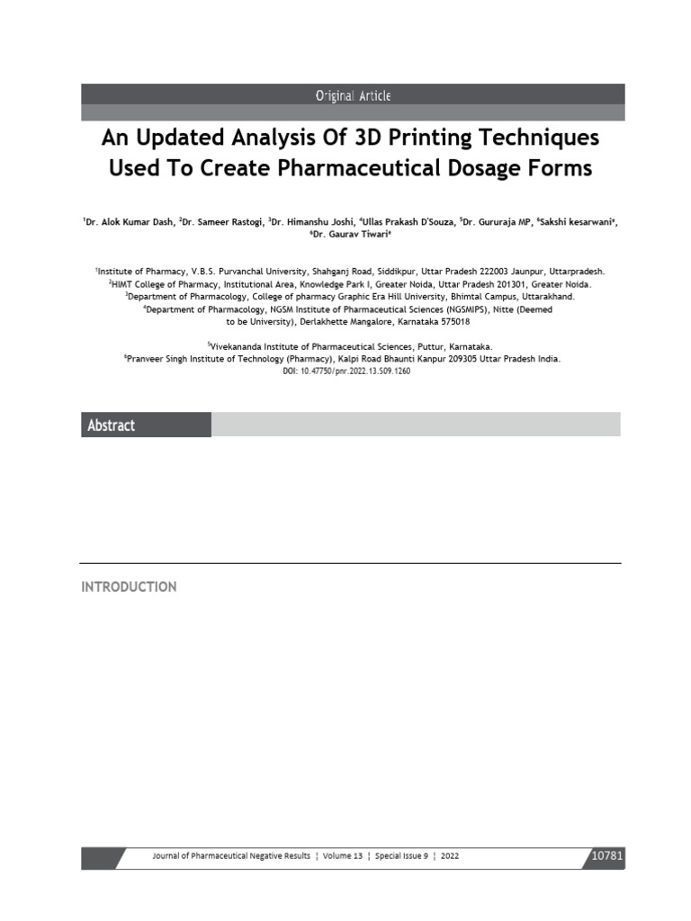 4th paper | PDF | 3 D Printing | Printer (Computing)
