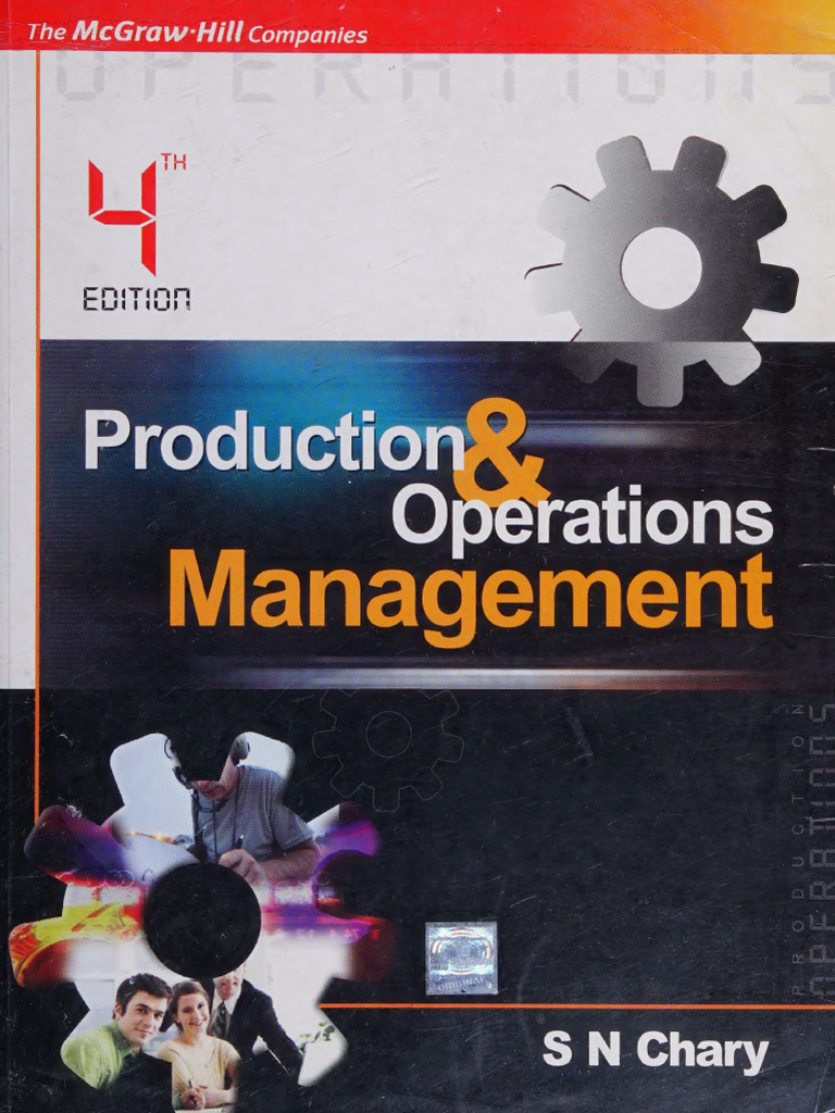 Production and Operations Management 4ed | PDF | Forecasting | Linear Programming