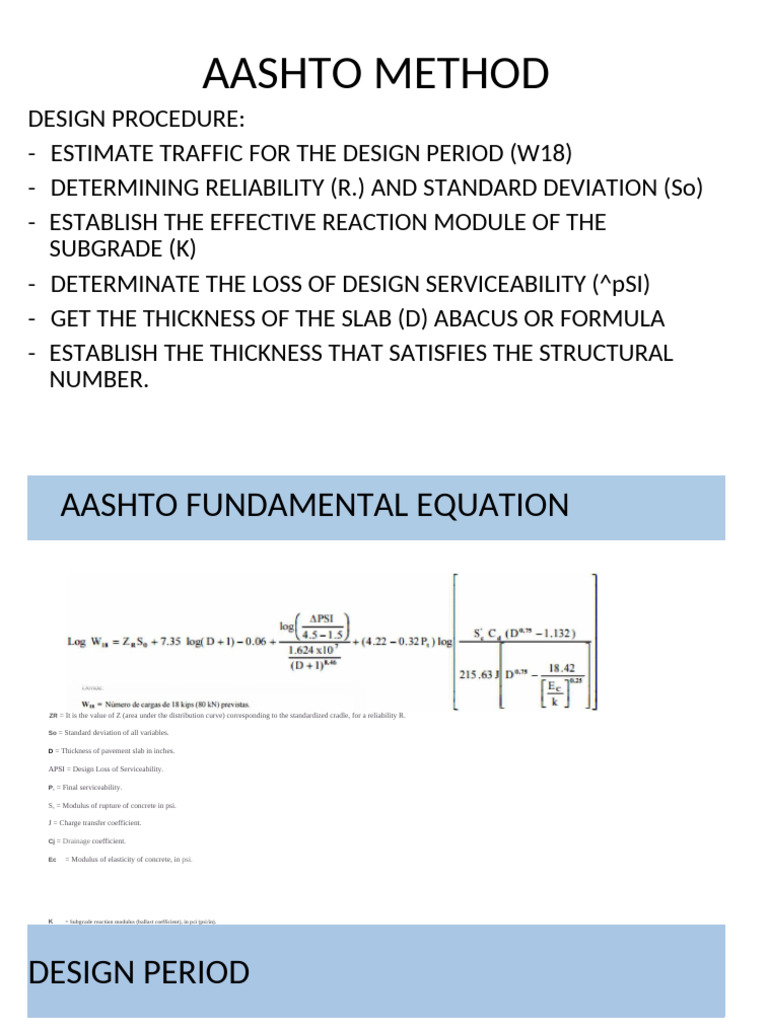 METHOD-AASHTO | PDF | Strength Of Materials | Young's Modulus
