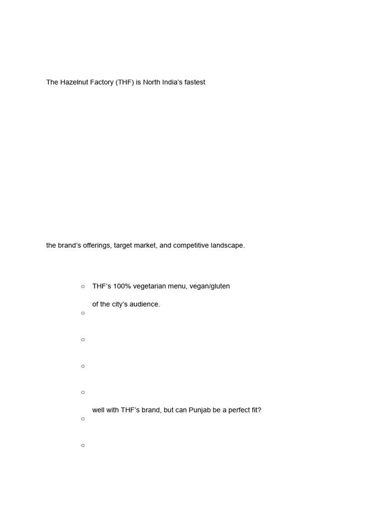 THF Expansion Strategy Guide | PDF | Brand | Marketing