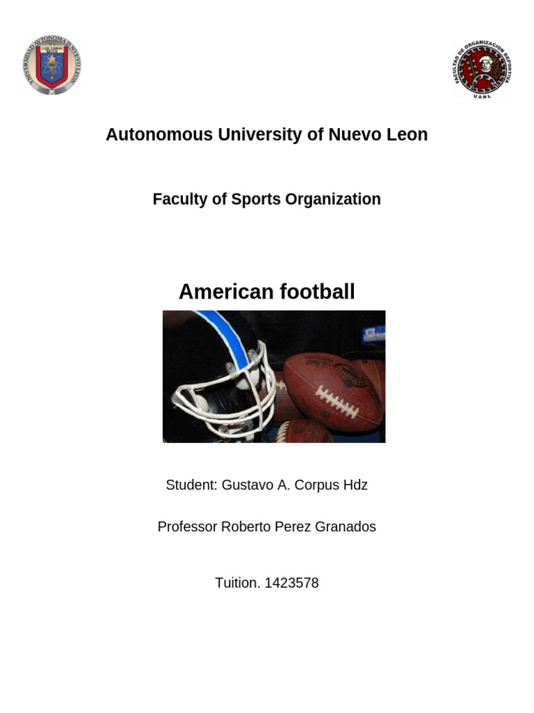 History of American Football. | PDF | Sports | American Football