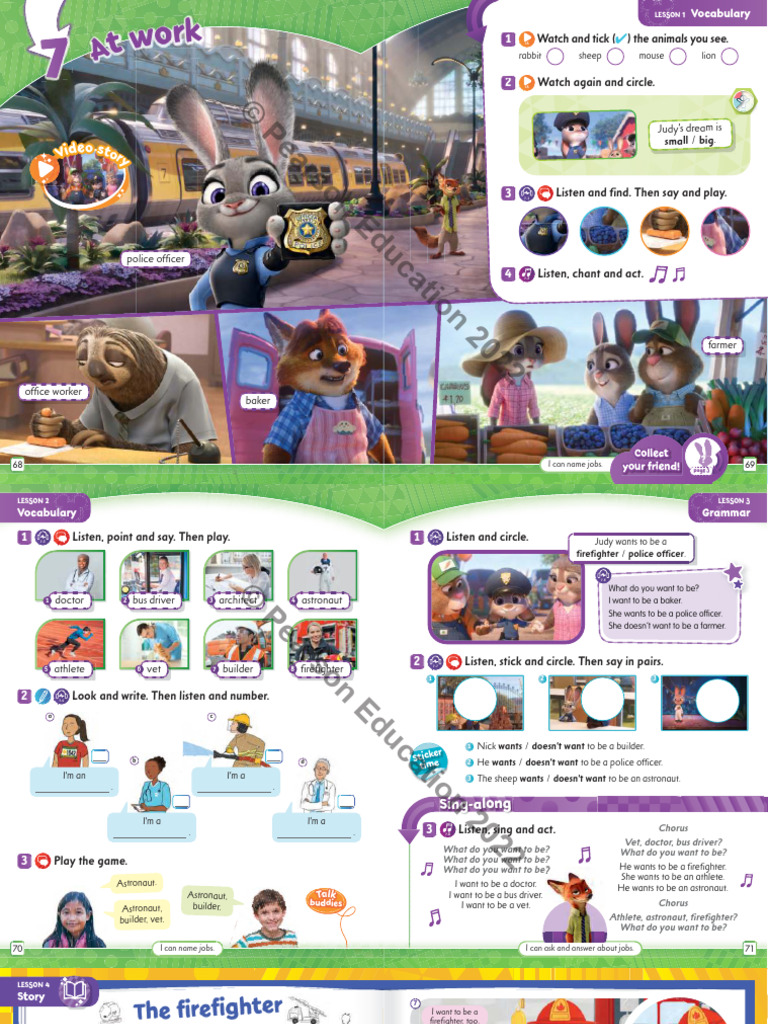 Jobs and Dreams Vocabulary Guide | PDF