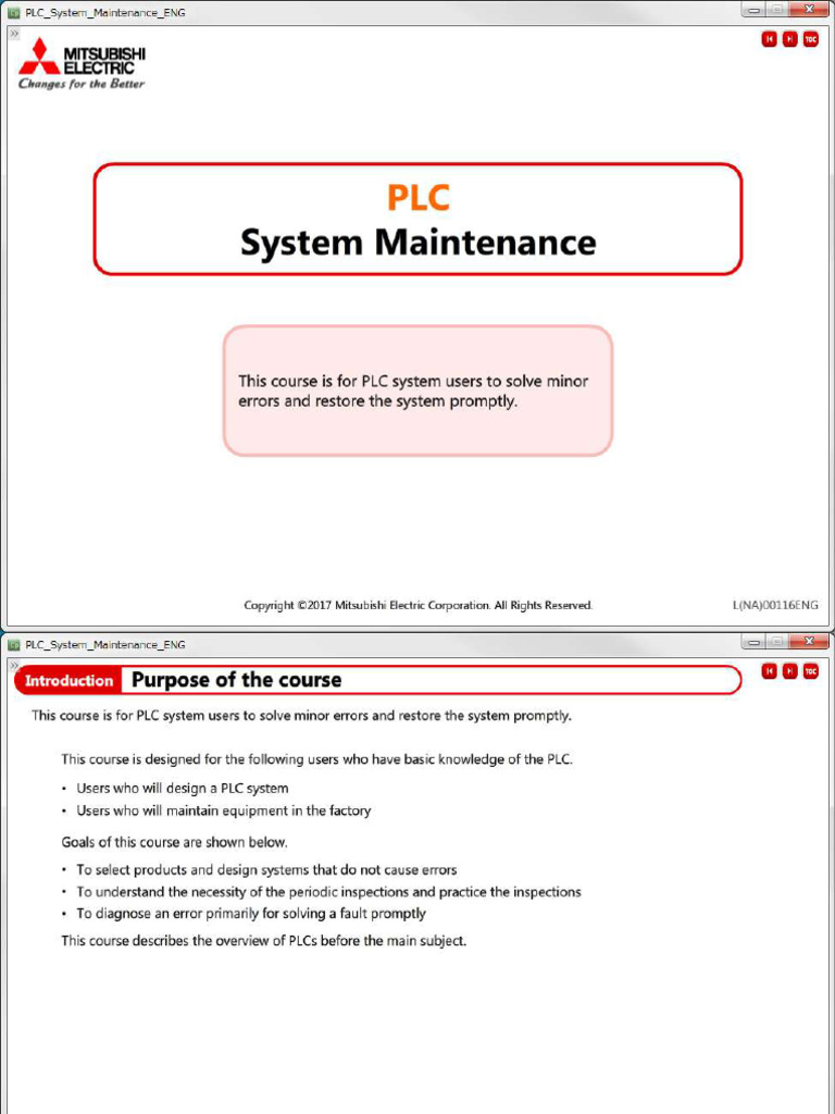 PLC System Maintenance Training For Beginners | PDF