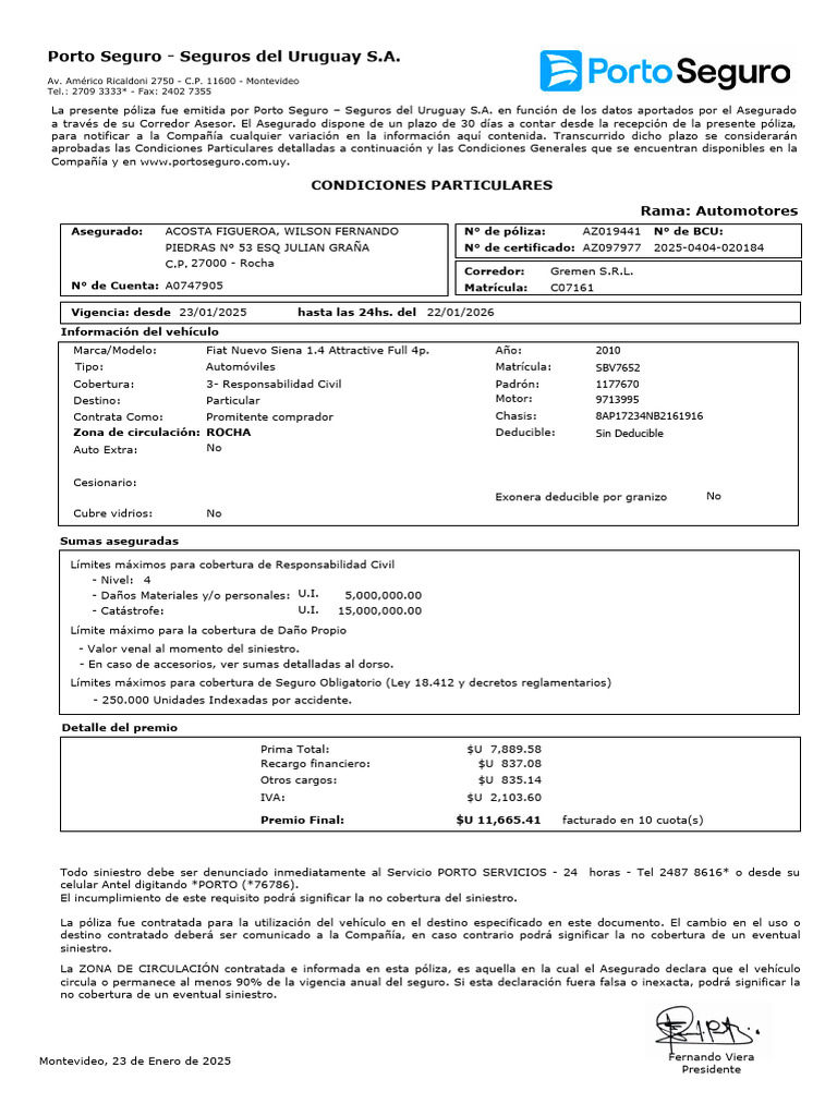 Documentos Po Liza | PDF | Póliza de seguros | Seguro