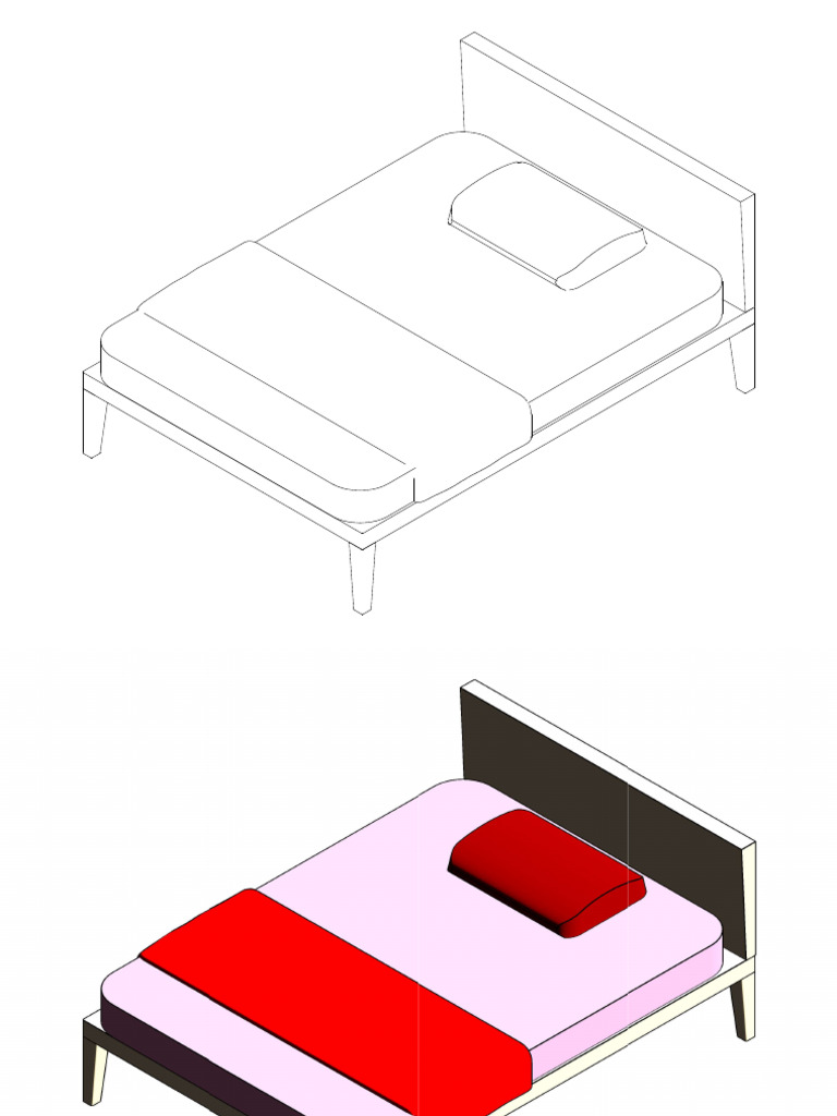 Revit Family - Bed | PDF