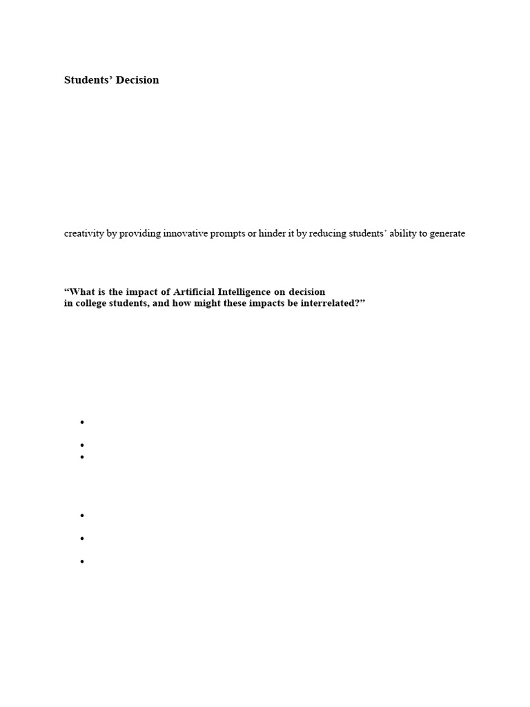 Study Design Annu Mam | PDF | Creativity | Artificial Intelligence