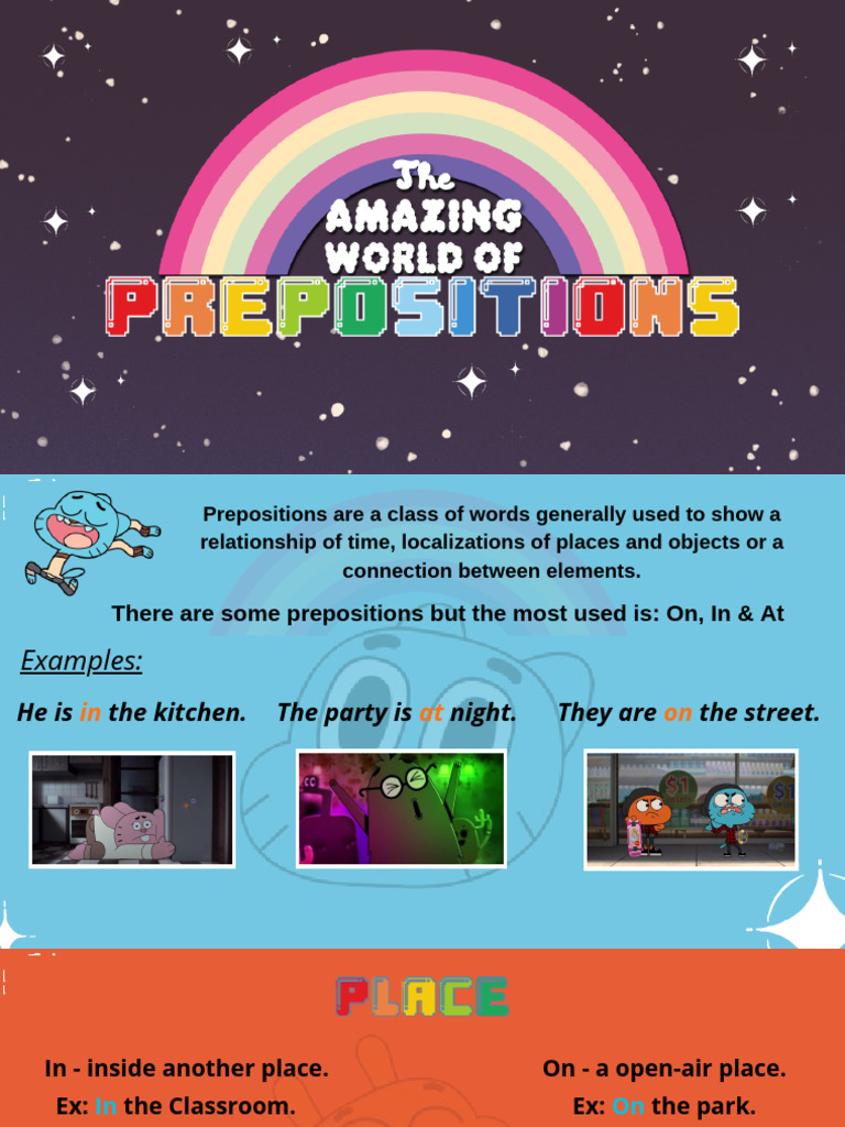 Blue Week - Prepositions | PDF