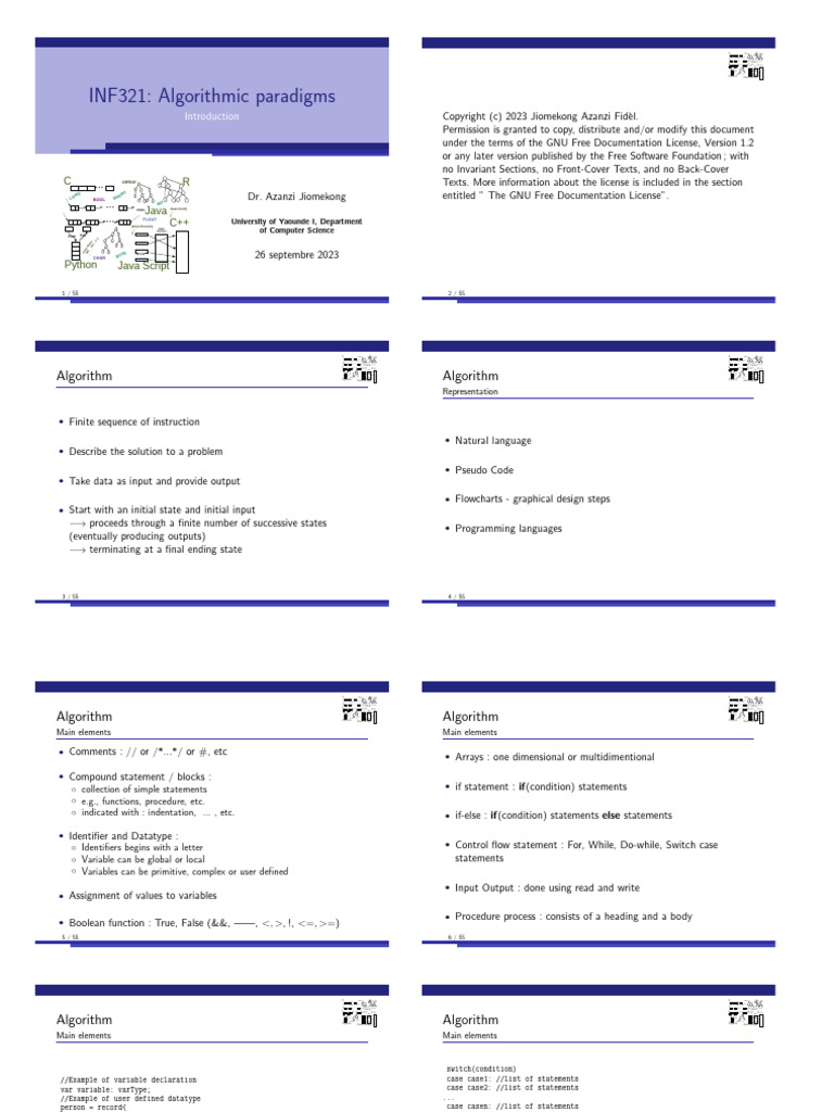1 Introduction | PDF | Boolean Data Type | Computing