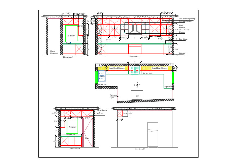 Mr.sameer Ji Kitchen Layout.29 | PDF